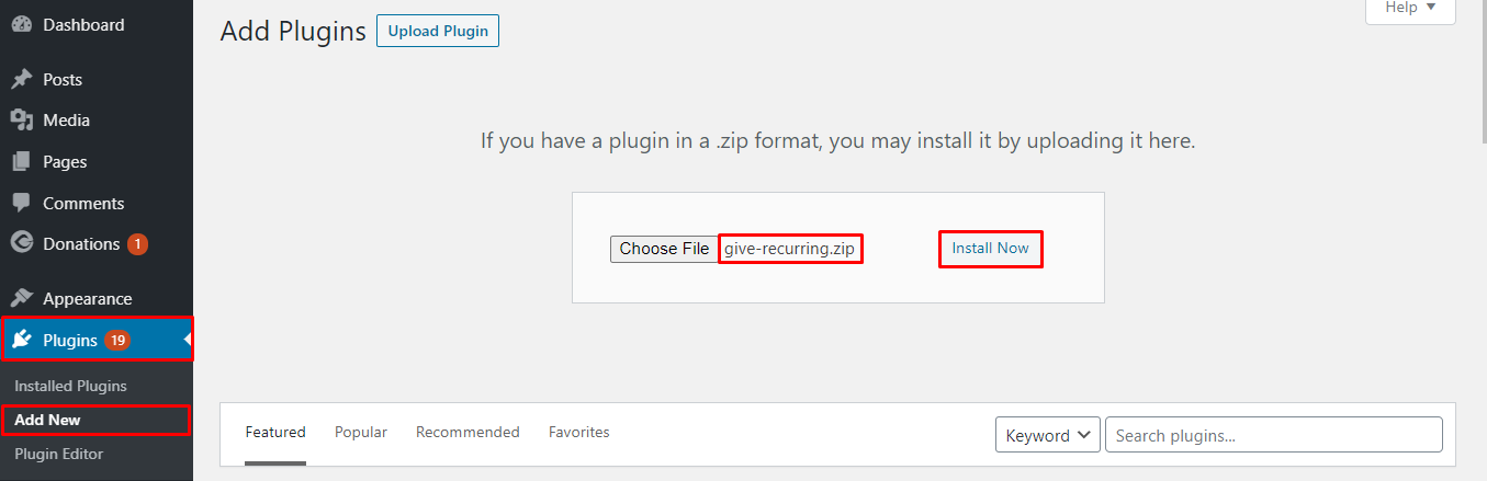 How to Accept Recurring Donations With GiveWP Square Plugin - ApiExperts