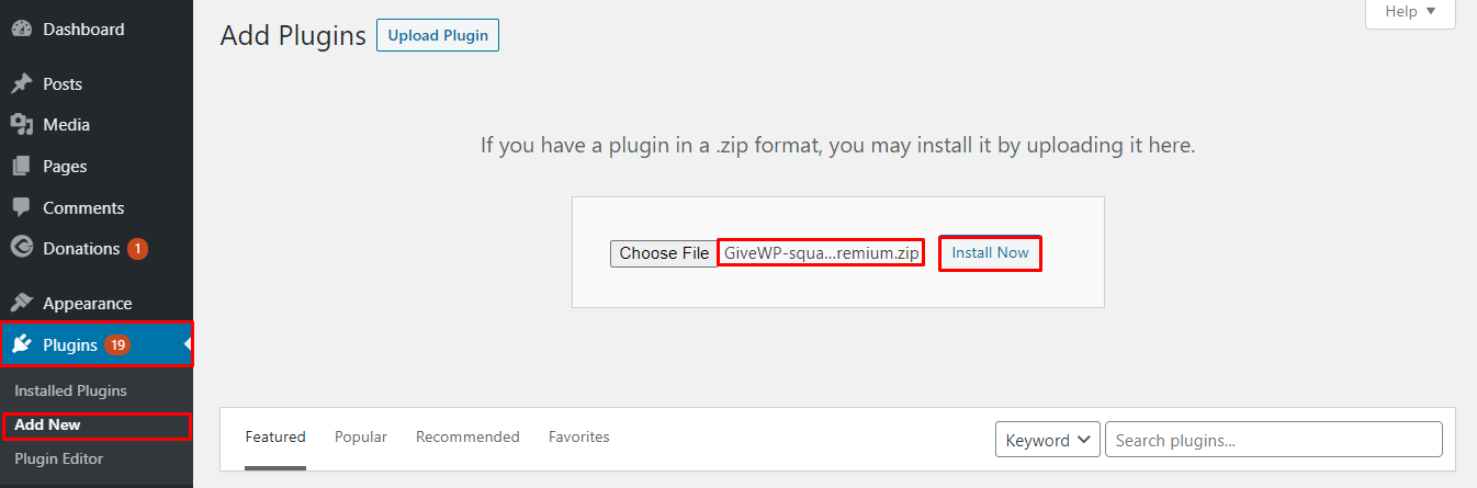 How to Accept Recurring Donations With GiveWP Square Plugin - ApiExperts